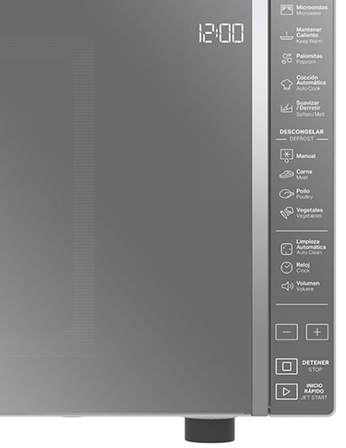 Horno de microondas convencional Whirlpool modelo WM1811D 7