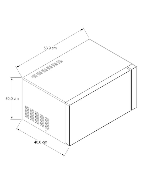 Horno de microondas convencional Whirlpool modelo WM1811D 12